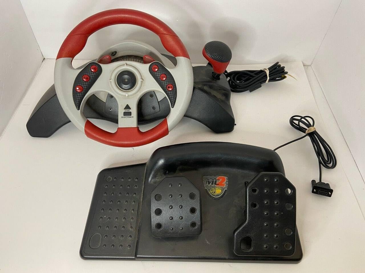 Mad Catz Universal MC2 Racing Wheel : Amazon.com.mx: Videojuegos