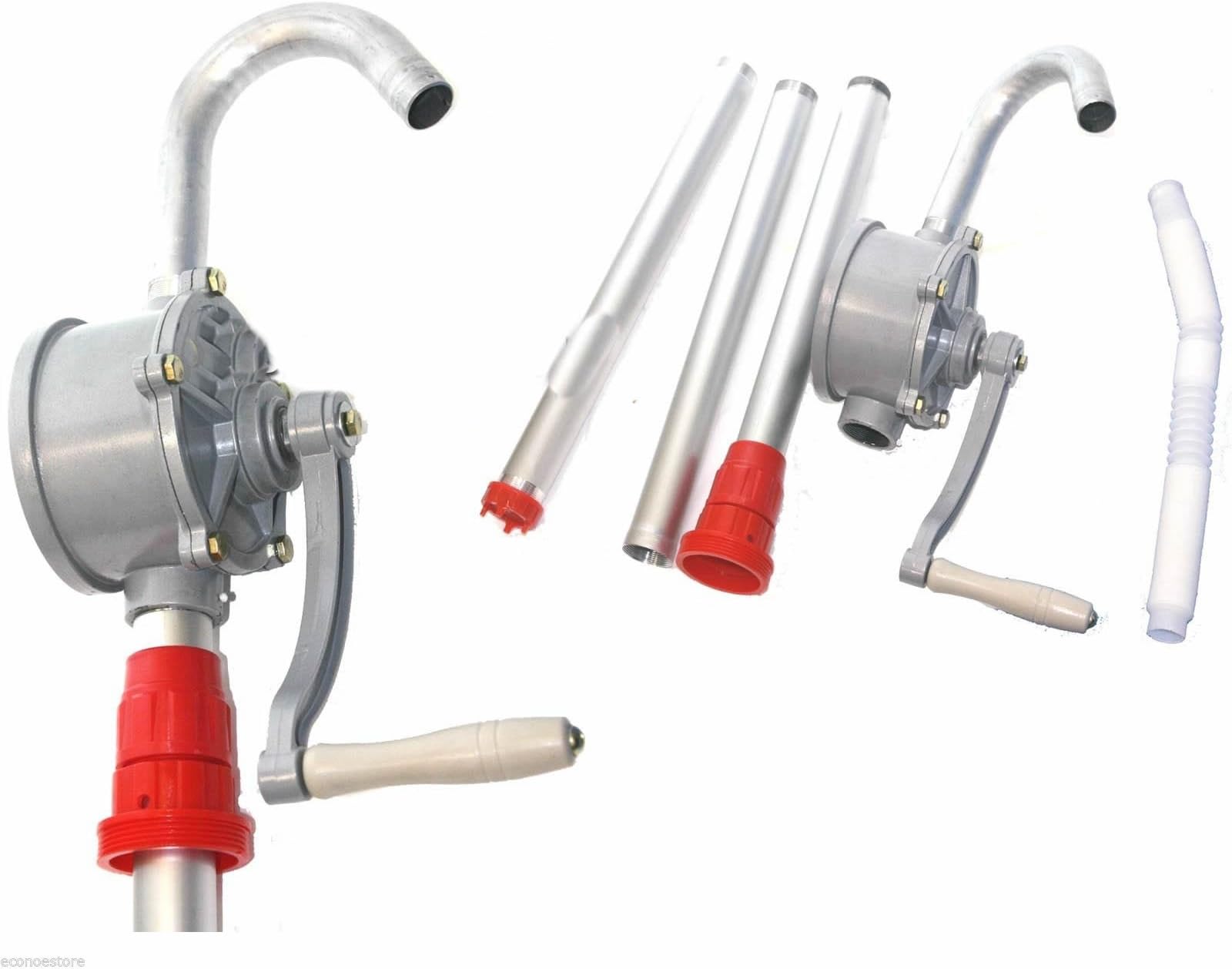 Amazon.com: ESKONI Hand Crank Aluminum Rotary Gas Oil Fuel Hand Pump 10 ...