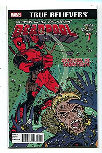 DEADPOOL # 1 The World's Greatest Comic Magazine vs SABRETOOTH: Gerry ...