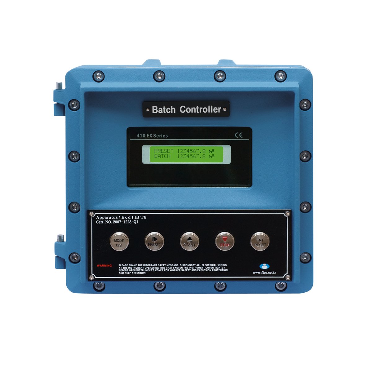 Batch Controller for Liquid Compensation Pulse Input 4-20mA Analog ...