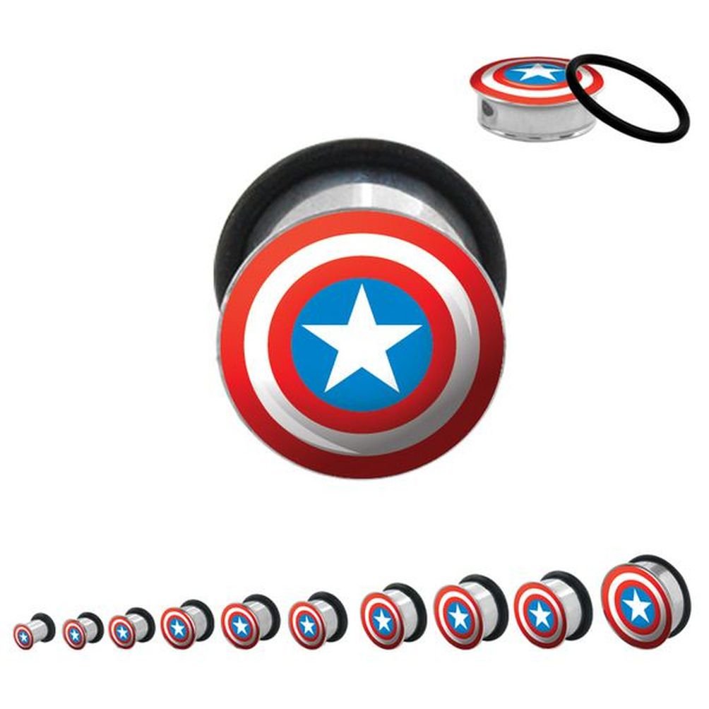 Amazon.com: Marvel Comics Officially Licensed Hypoallergenic Captain ...