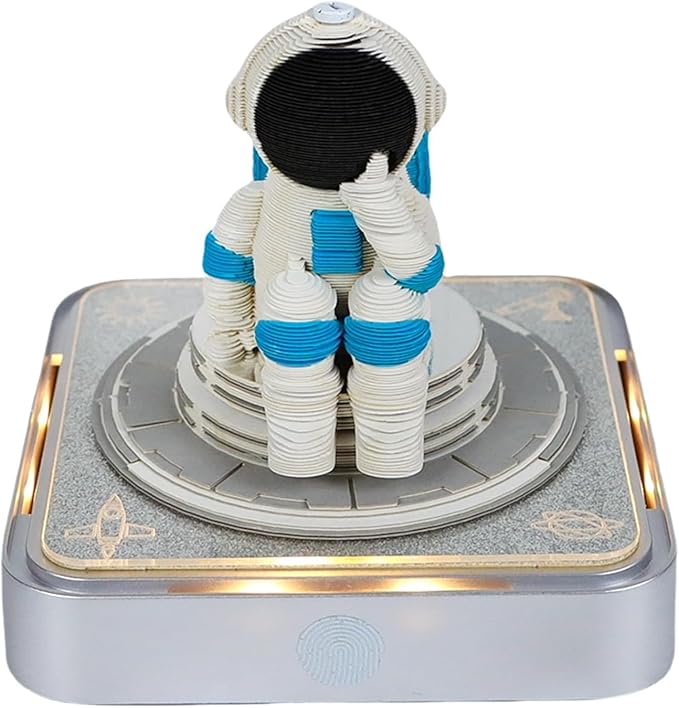 Amazon.com : 2026 3D Astronaut Calendar: Galactic Organizer with ...