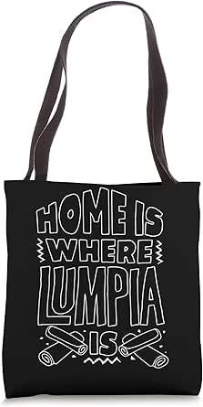 Amazon.com: Lumpia Filipino Pinoy Food Lumpia Roll Lumpia Quote Tote ...