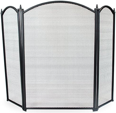 3 Panel Folding Fire Guard Fire Place Guard Fire Screen Spark Flame ...