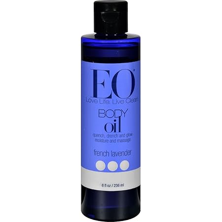 Amazon.com : EO Body Oil: Massage and Moisturize, French Lavender, 8 ...