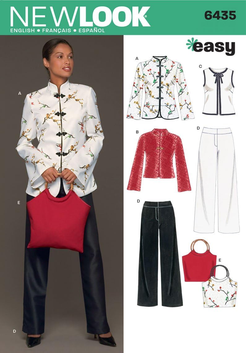 Amazon.com: Simplicity Creative Group, Inc New Look Sewing Pattern 6435 ...