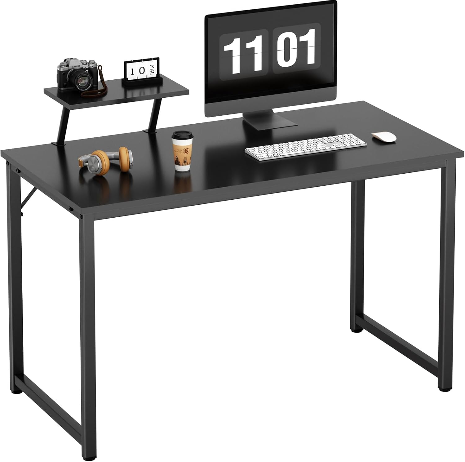 NEED Computer Desk with Shelf 39.4inches Gaming Desk PC Desk Office ...