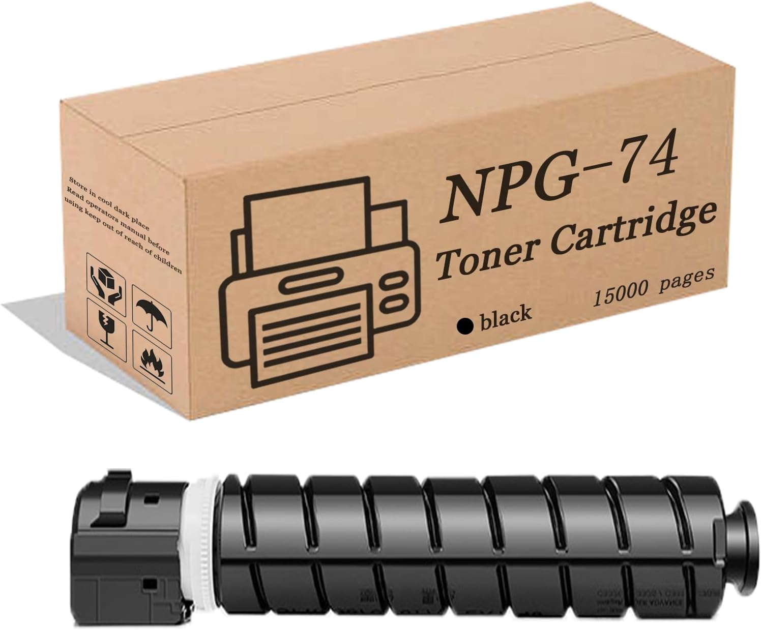 Amazon.com: for Canon NPG-74 Toner Cartridge Replacement Compatible for ...