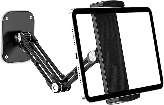 Amazon.com: Lucrave Tablet Wall Mount Holder, Aluminium Extendable iPad ...