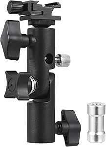 Amazon.com : Namolit Camera Flash Mount Speedlite Swivel Bracket Flash ...