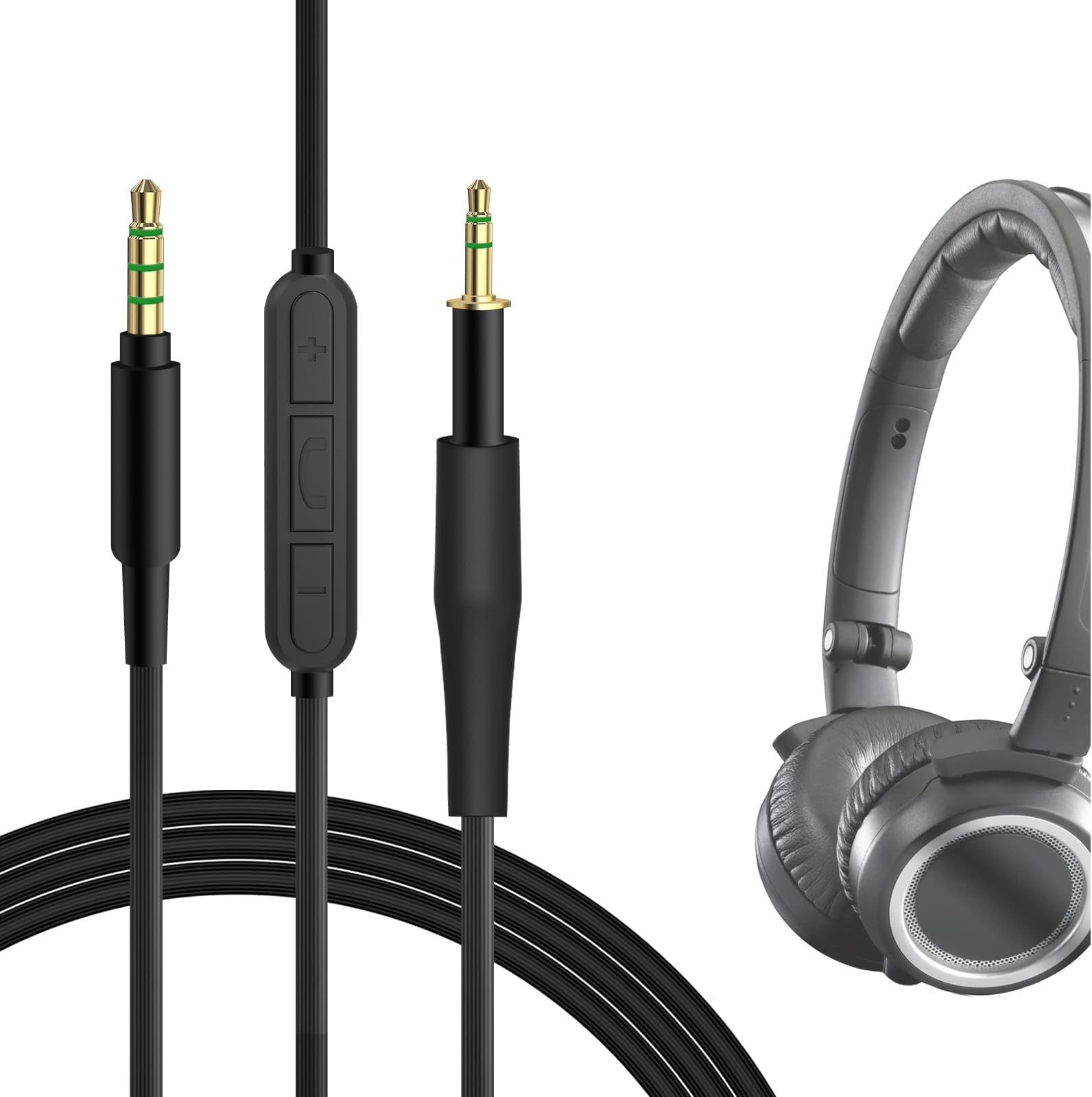 Amazon.com: Geekria Audio Cable with Mic Compatible with Bose Around ...