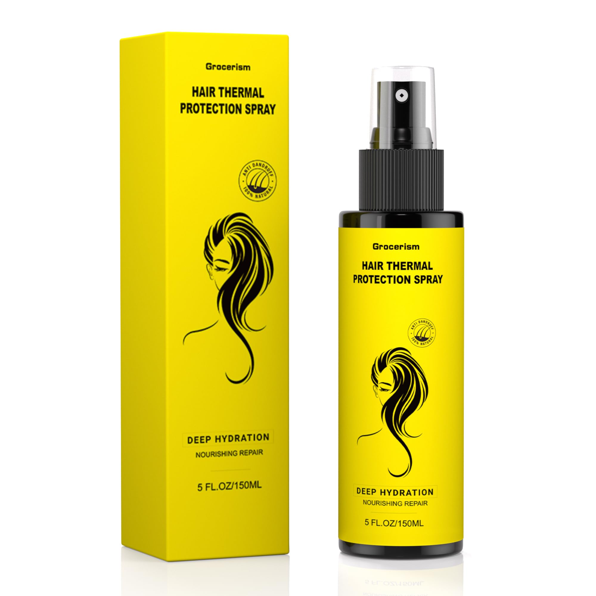 Amazon.com: Heat Protection Spray for hair, Heat Spray Protection for ...