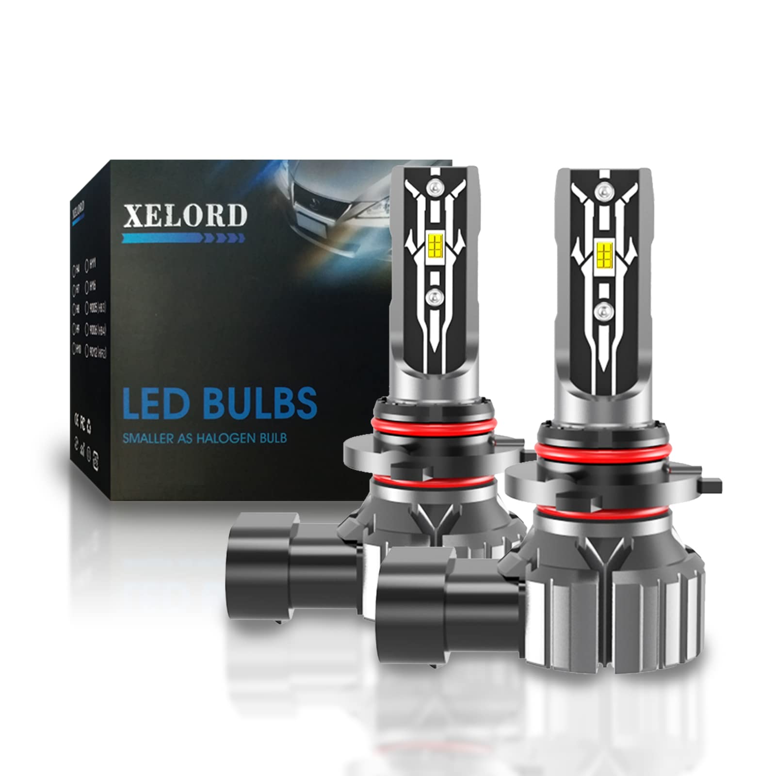 Amazon.co.jp: XELORD Car LED Headlight, HB3 LED High Beam, High ...