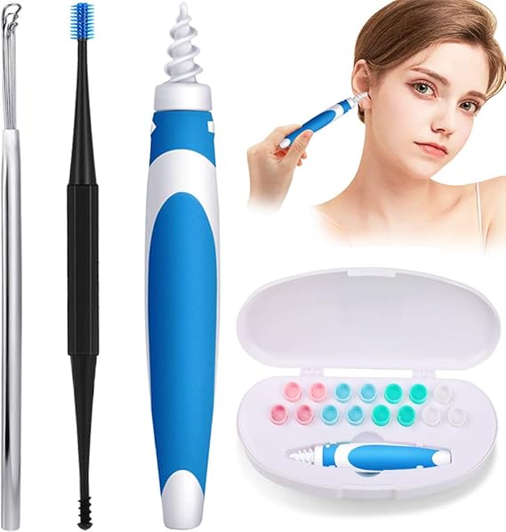 Amazon.com: Q-Grips Earwax Remover 3 in 1 Ear-Wax-Removal-Tool Safe ...