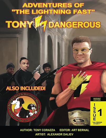 Amazon.com: Adventures Of The Lightning Fast Tony Dangerous Issue 1 ...