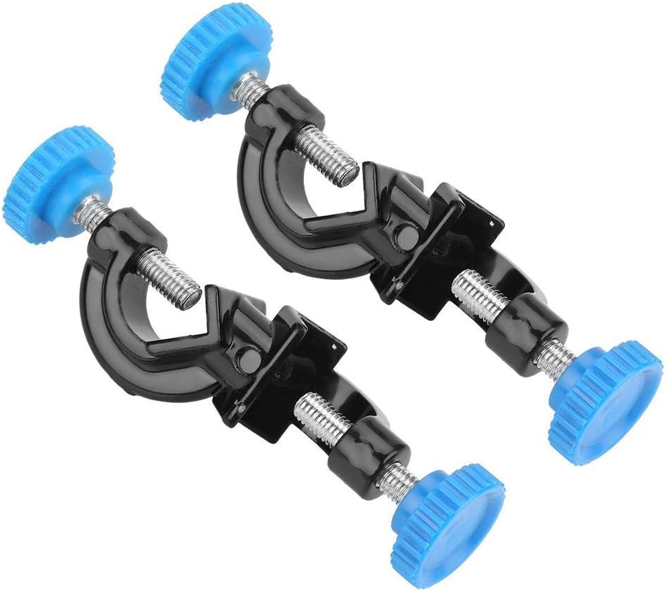 Amazon.com: 2Pcs Large Lab Cross Clamp Holder Rod Stand Rack Claw Metal ...