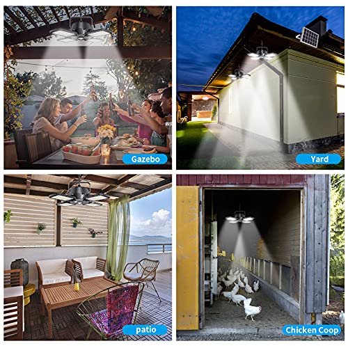Solar Pendant Lights Yomisga Solar Indoor/Outdoor Light with Motion ...