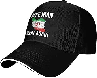 Amazon.com: Make Iran Great Again Baseball Cap Men Women Sun Hats Dad ...