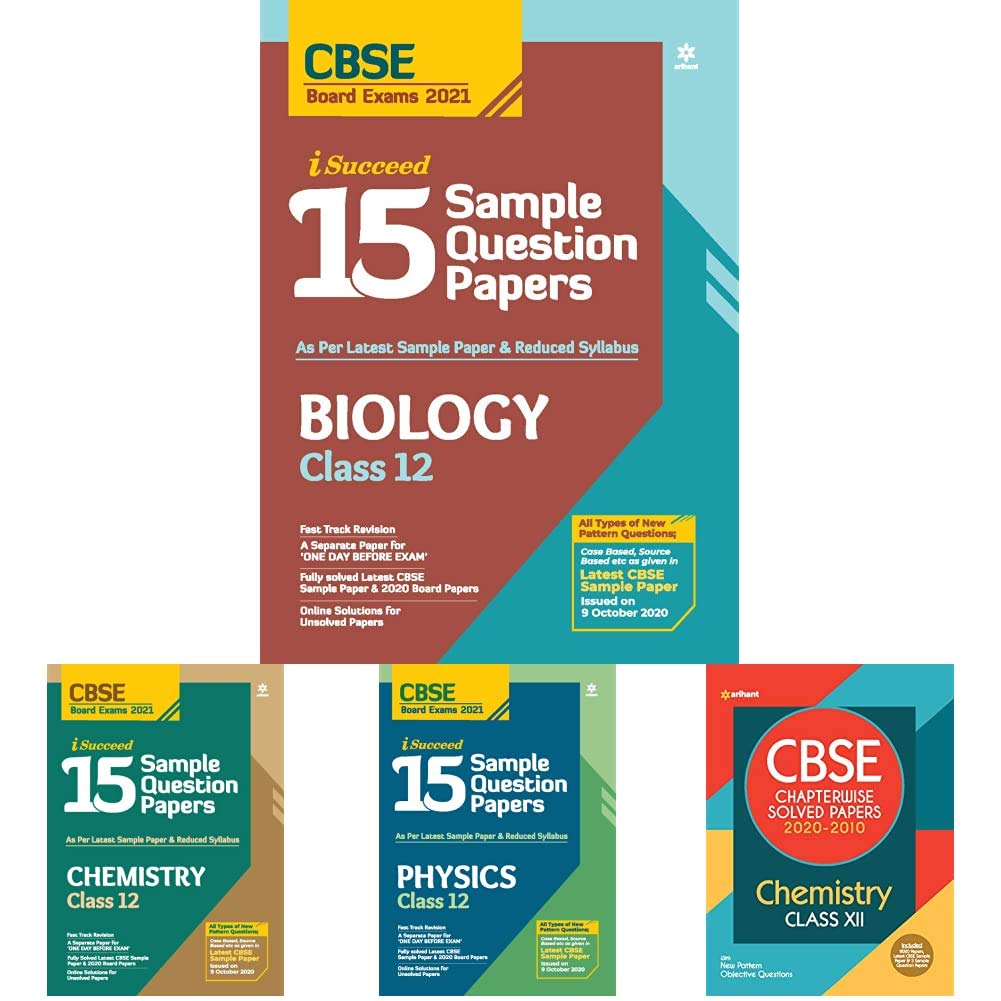 Buy CBSE New Pattern 15 Sample Paper Biology Class 12 for 2021 Exam ...