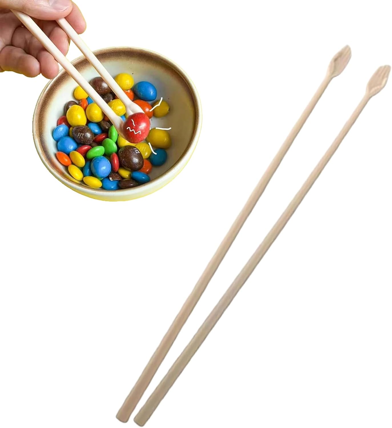 Funny Chopsticks | Cute Little Hand Chopsticks for Adults | Non-Slip ...