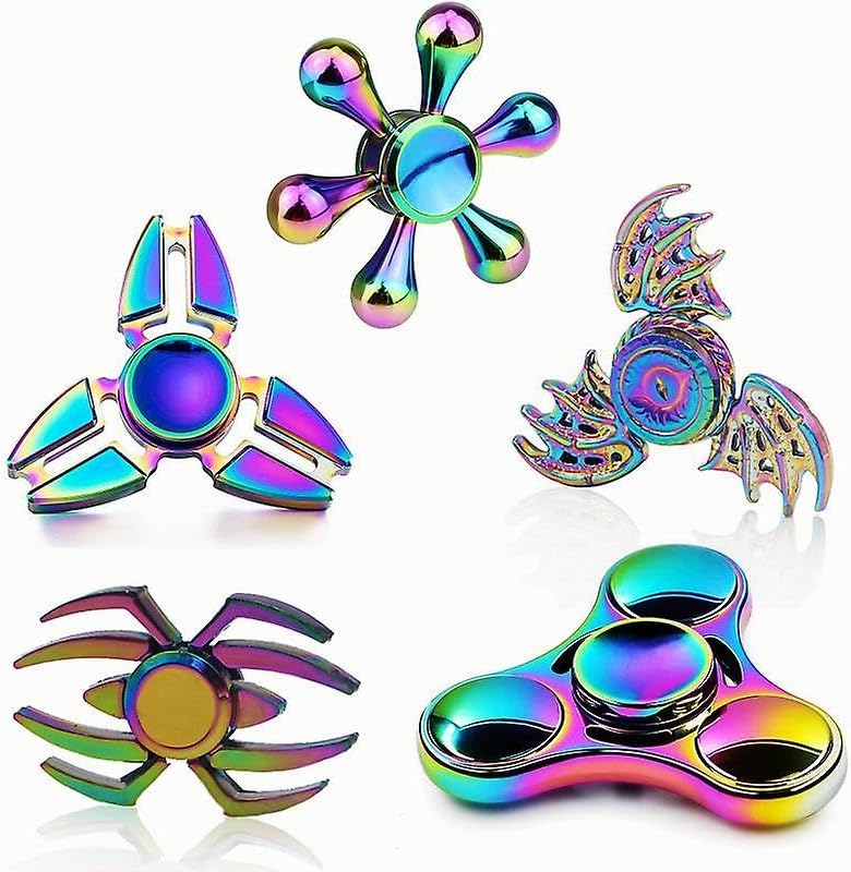 Buy KARS Rainbow Gyro Crab 2 Side Hand Spinning Wheel Long Time ...