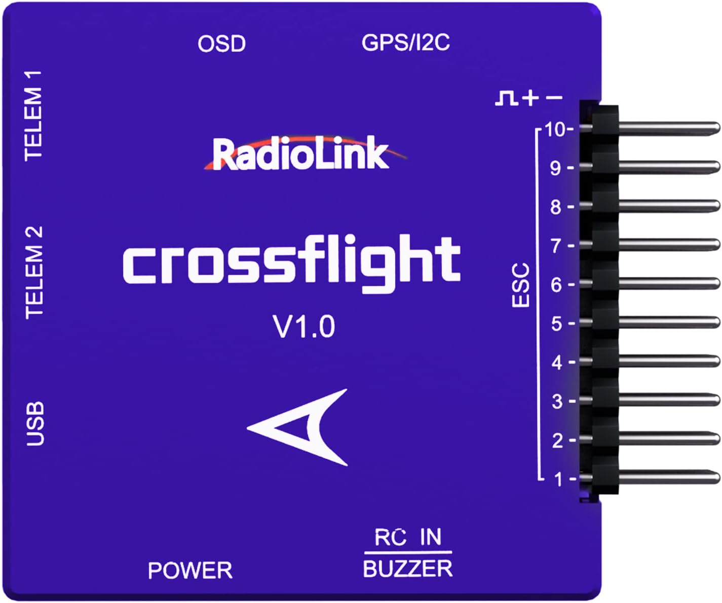 Amazon.com: Radiolink Crossflight Flight Controller Mini Size, 10 PWM ...