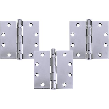 Dynasty Hardware Commercial Grade Ball Bearing Door Hinge 4-1/2 x 4-1/2 ...