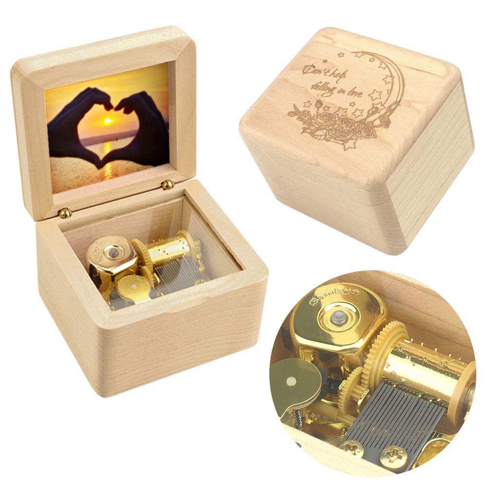 You Are My Sunshine Gifts Sinzyo Natural Wooden Music Box With ...