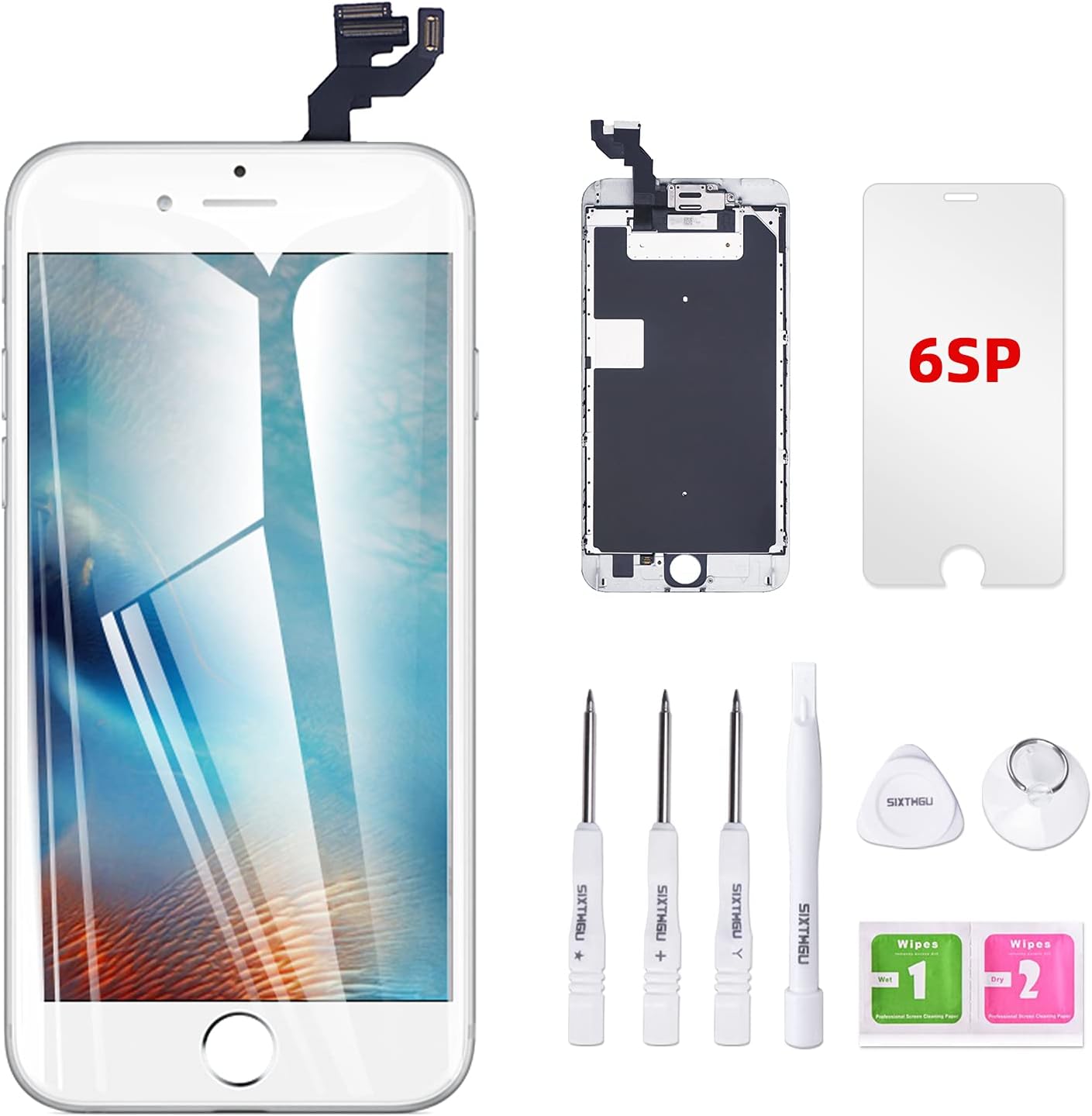Amazon.com: VANYUST for iPhone 6SPlus Screen Replacement LCD Display ...