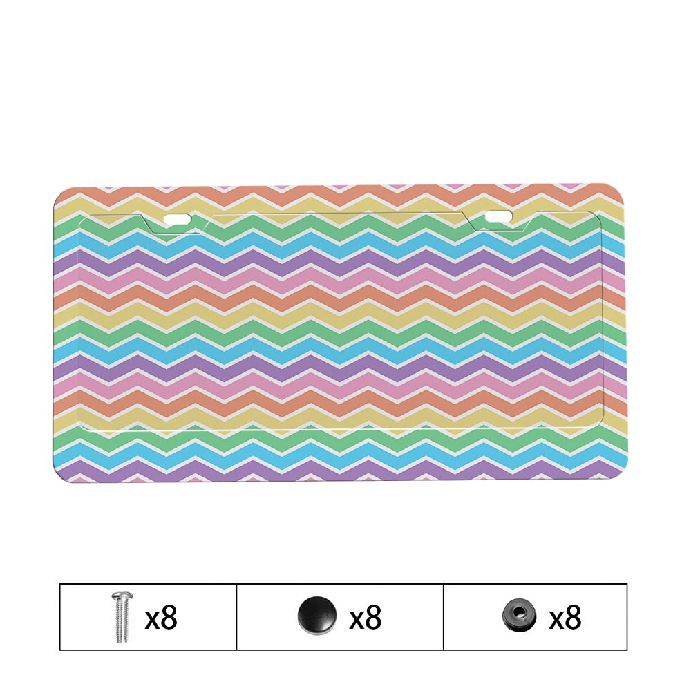 Rainbow Chevron Template