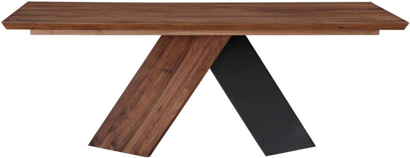 Amazon.com - Moe's Home Collection Axio Contemporary Wood Dining Table ...