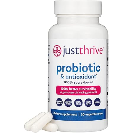 Amazon.com: Microbiome Labs MegaSporeBiotic Spore-Based Probiotics ...