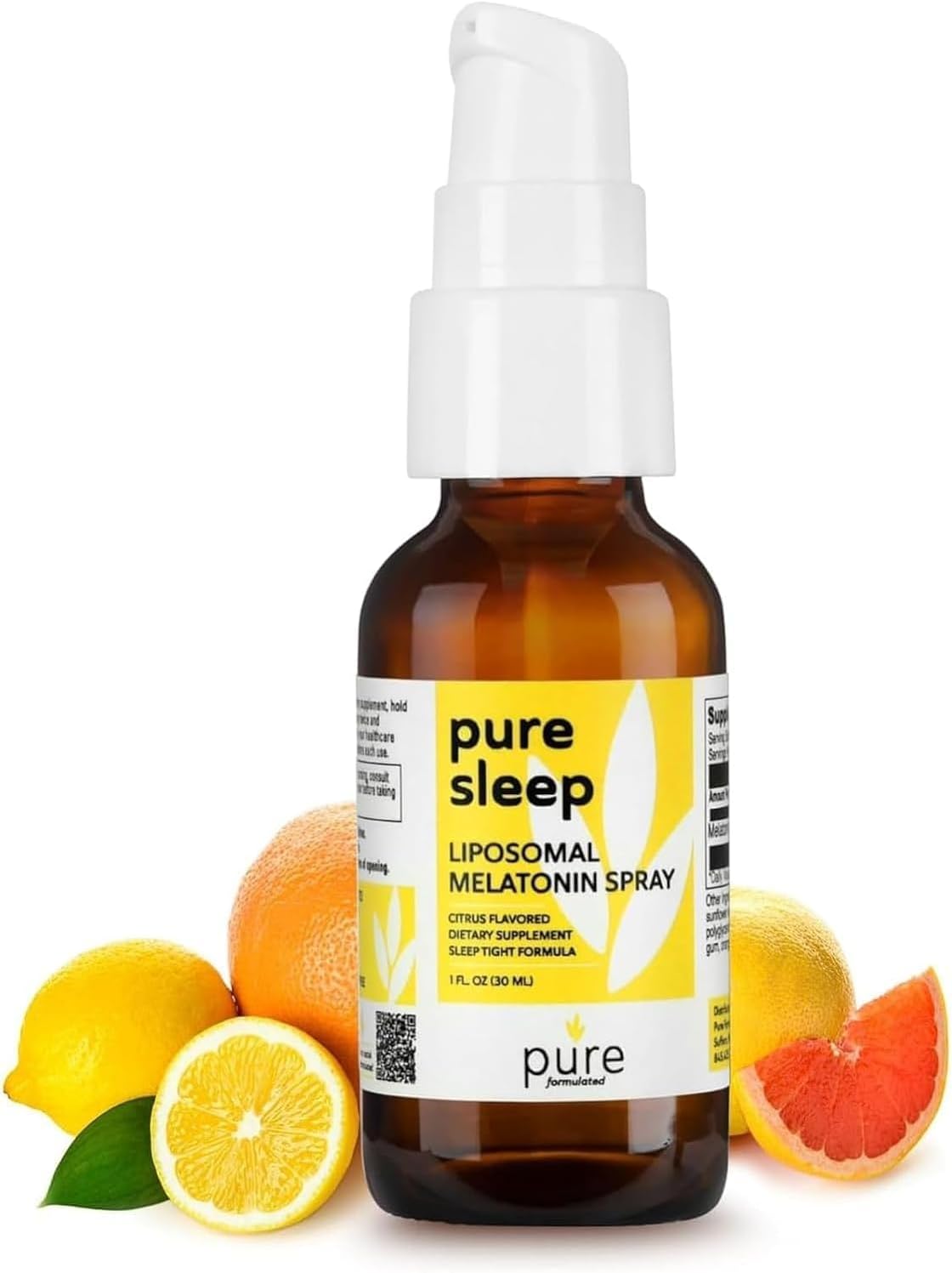 Amazon.com: pure formulated Sleep Liposomal Melatonin Spray – Oral ...