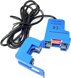 SCT-013-000 Non-invasive Split Core Current 10A 20A 30A 50A 60A 100A 1V 1% AC Current Sensor for ...