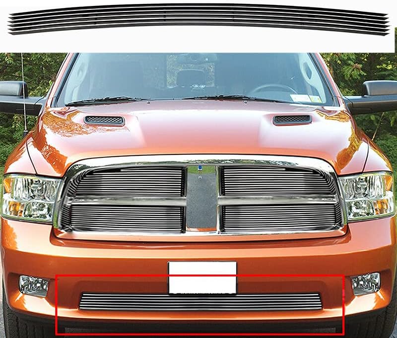 Amazon.com: Bumper Grill Insert fits 2009-2012 Dodge Ram 1500 Sport ...
