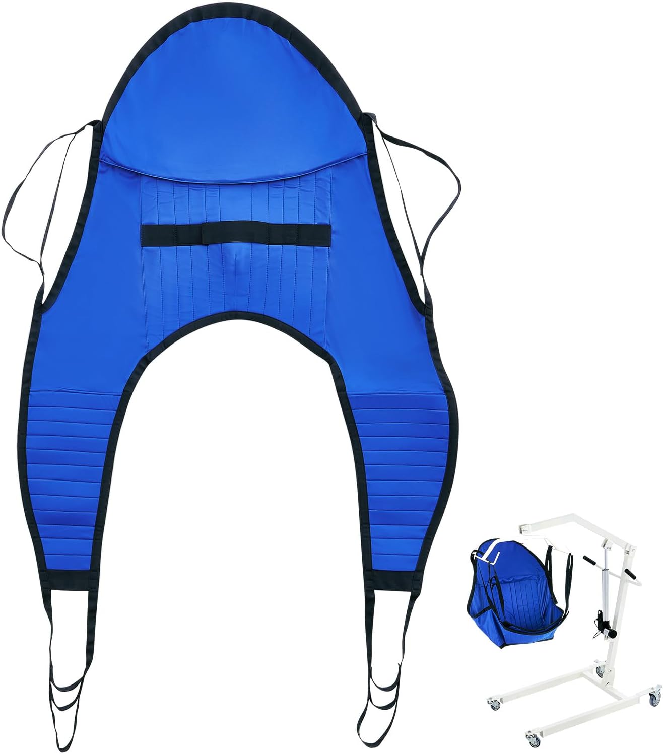 Amazon.com: VEVOR Patient Lift Sling with Head Support- Large Size ...