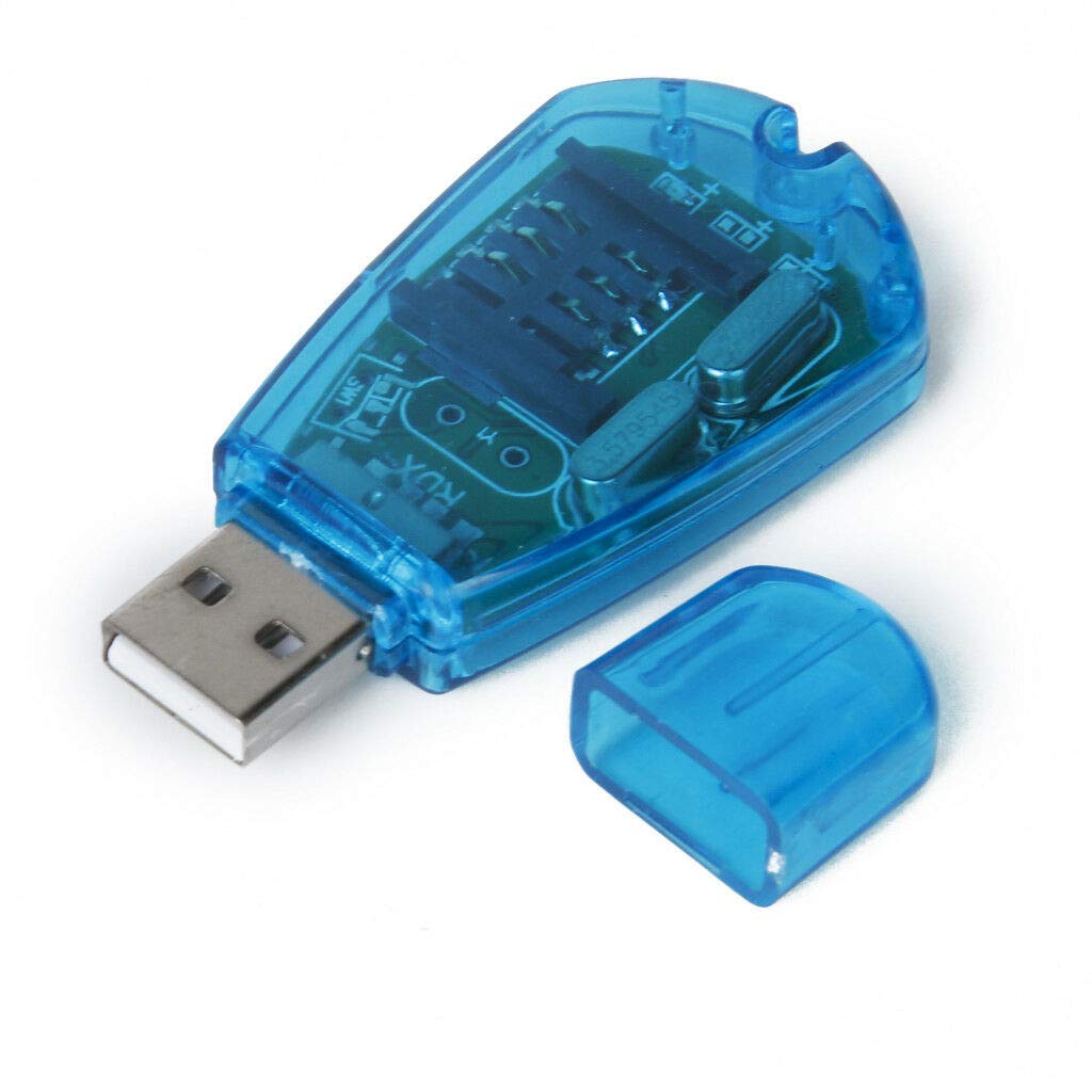 SLB® 1pc SIM Card USB 2.0 Reader Plug and Play for Windows System ...