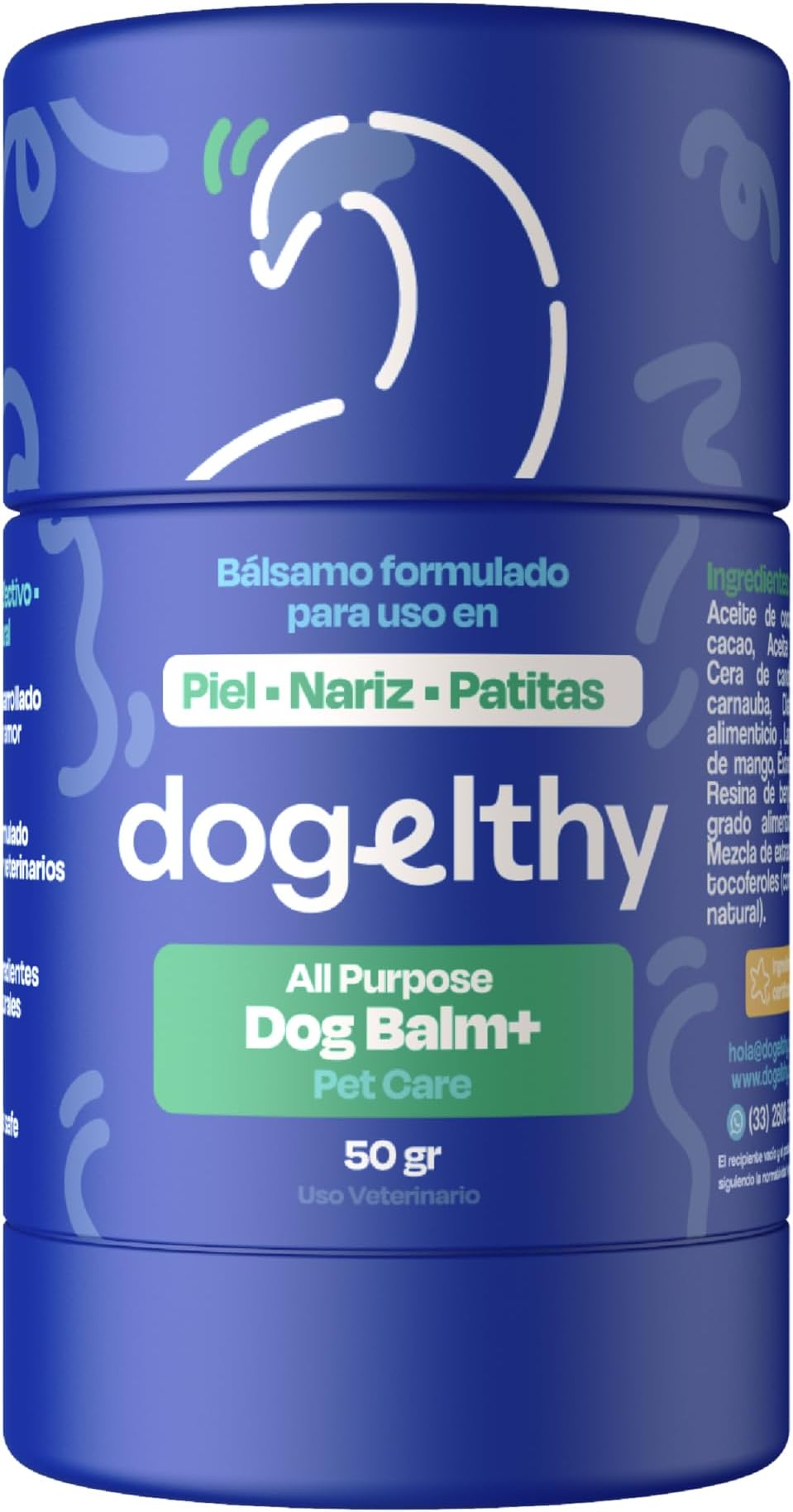 Dogelthy Calming Powder. Suplemento Relajante para Perros Natural ...