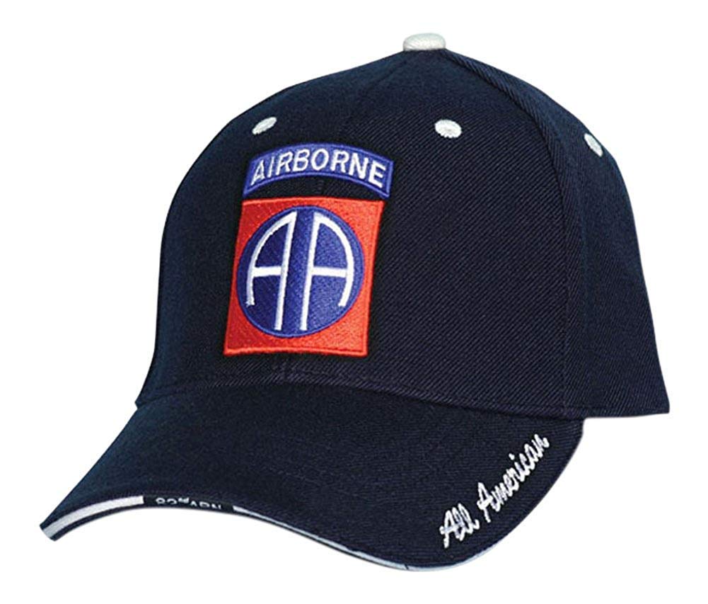 Buy Mitchell Proffitt 82nd Airborne Hat-Black All American Airborne Cap ...