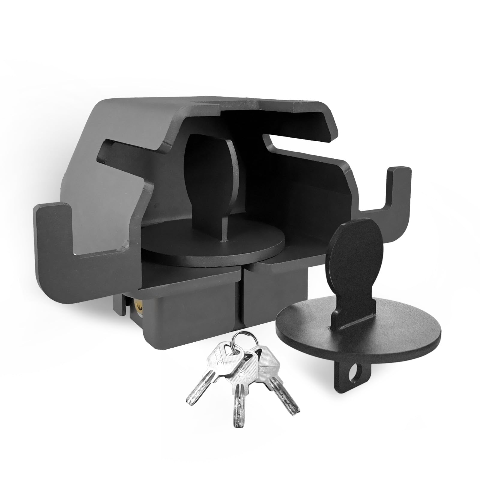 Amazon.com: Trailer Lock with a Hook for Secures Safety Chains, Heavy ...