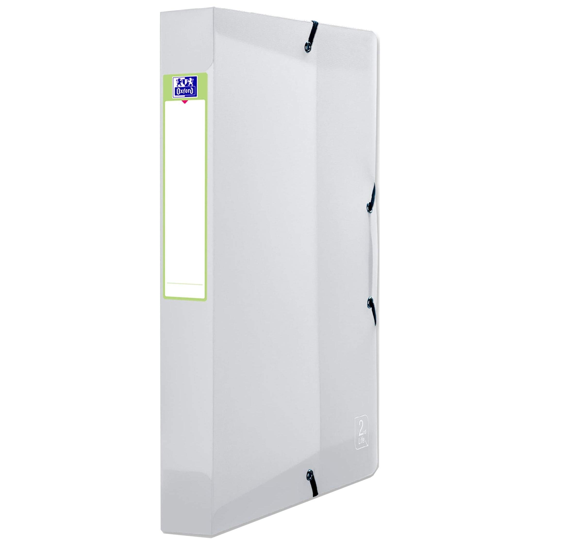 Recycled Polypropylene Box File Elba S - A4 Storage Files (Pack Of 4 ...