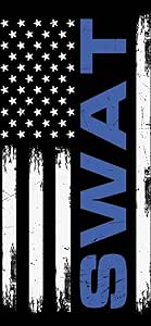 Amazon.com - Police Sticker 4" in - Cop Back The Blue SWAT Decal - for ...