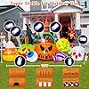 Amazon.com: 10 FT Halloween Inflatable Blow up Outdoor Decorations Pumpkin Ghost Combo ...