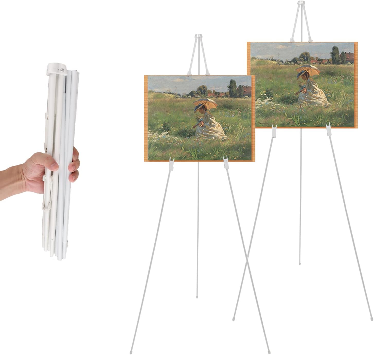 Amazon.com: PUJIANG Easel Stand for Sign - 63 Inches Display Easel for ...