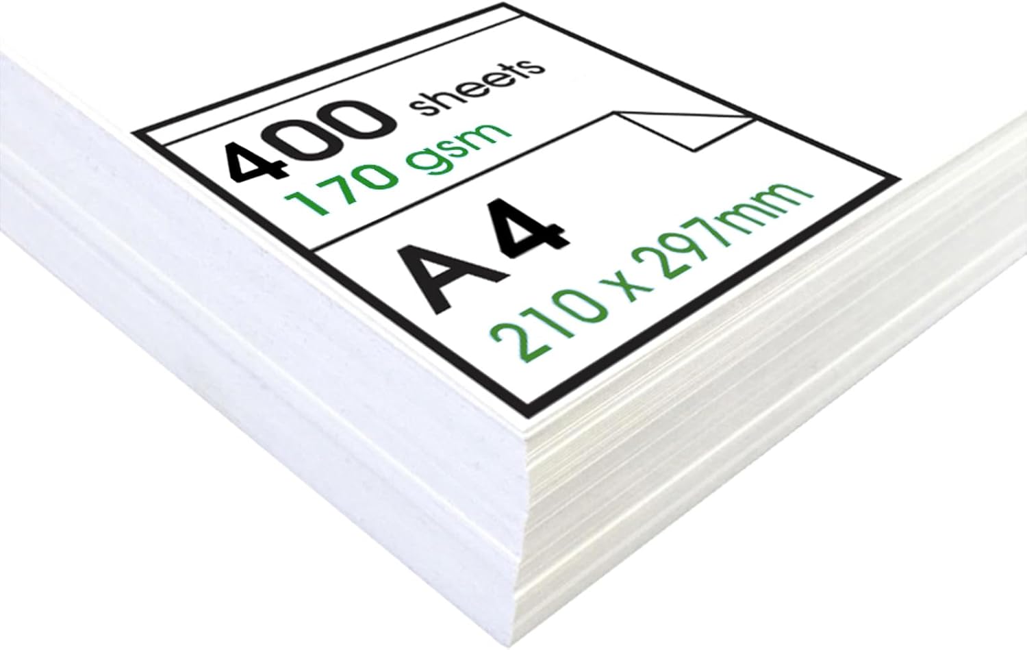 Artway Enviro – Recycled A4 Cartridge Paper for Drawing - Ideal for Dry Art Applications ...