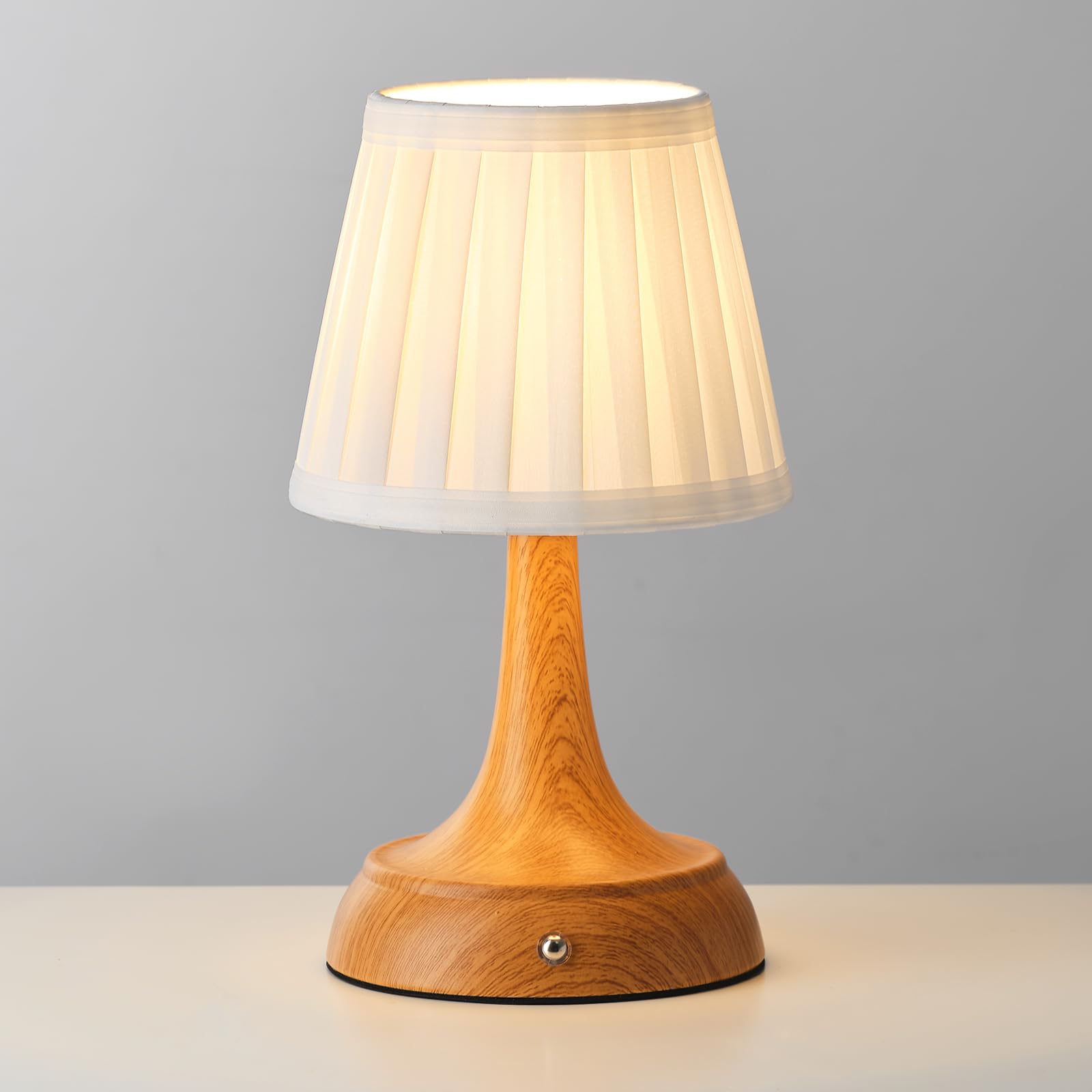 Cordless LED Table Lamp, Modern Portable Rechargeable Battery Operated ...