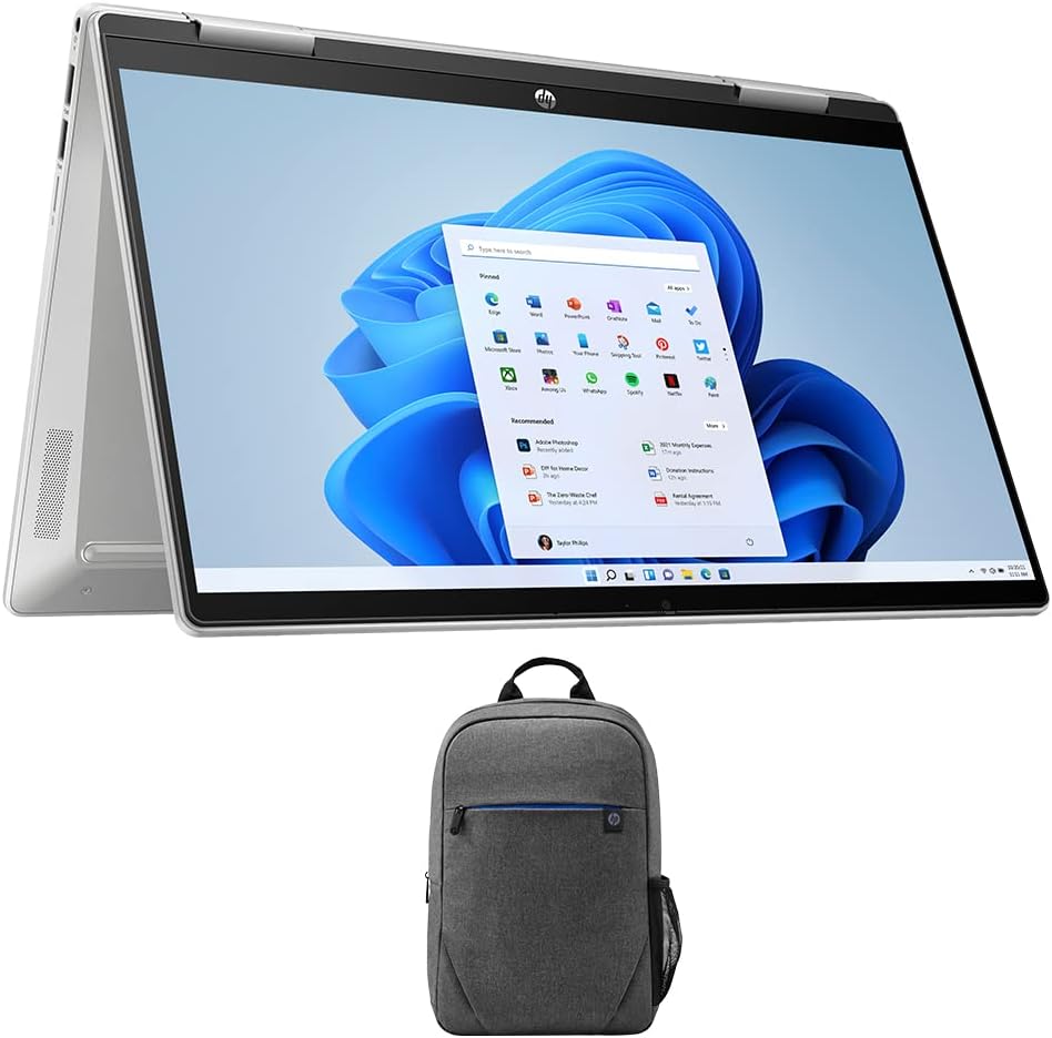 HP Pavilion x360 2-in-1 Laptop 14-ek0006ne, 14"FHD, touch screen, 12th ...