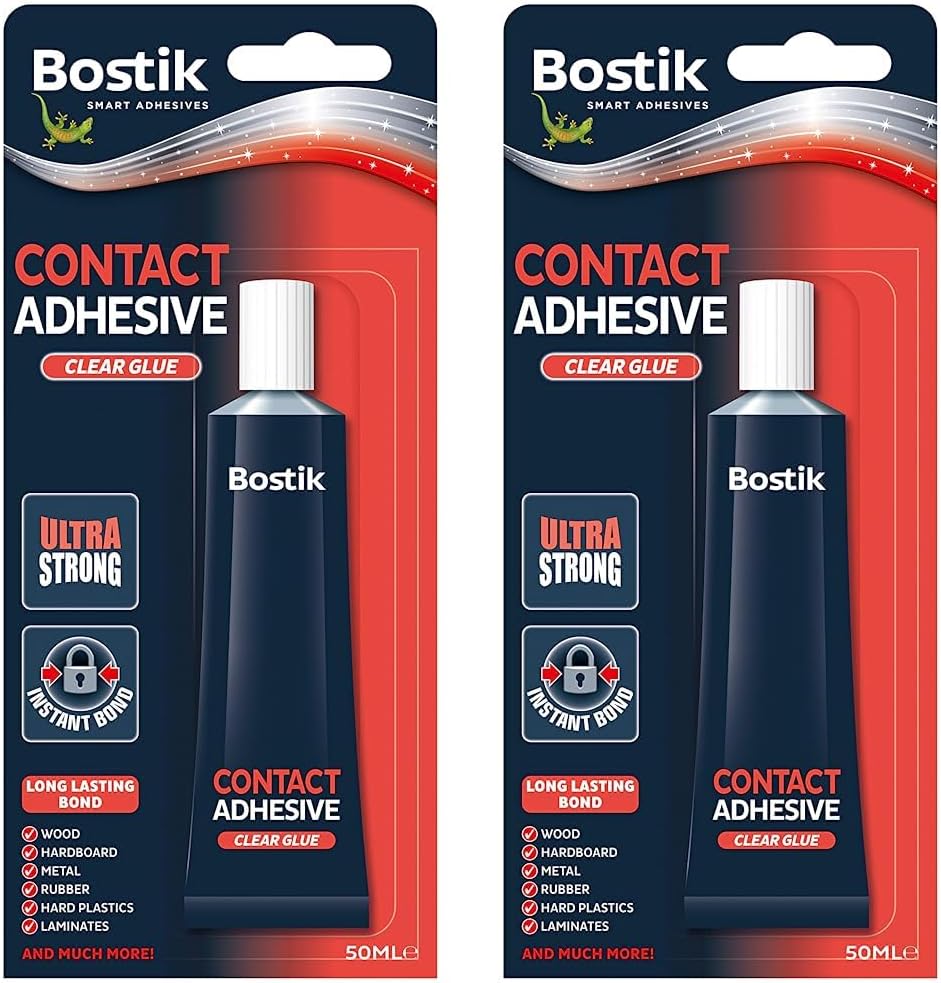 Bostik BST80211 Contact Adhesive 50ml (Pack of 2) : Amazon.co.uk: DIY ...