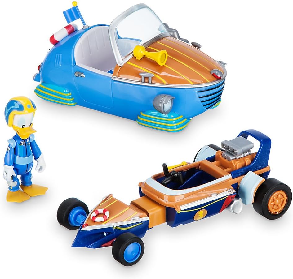 Disney Donald Duck Transforming Pullback Racer - Mickey and the ...