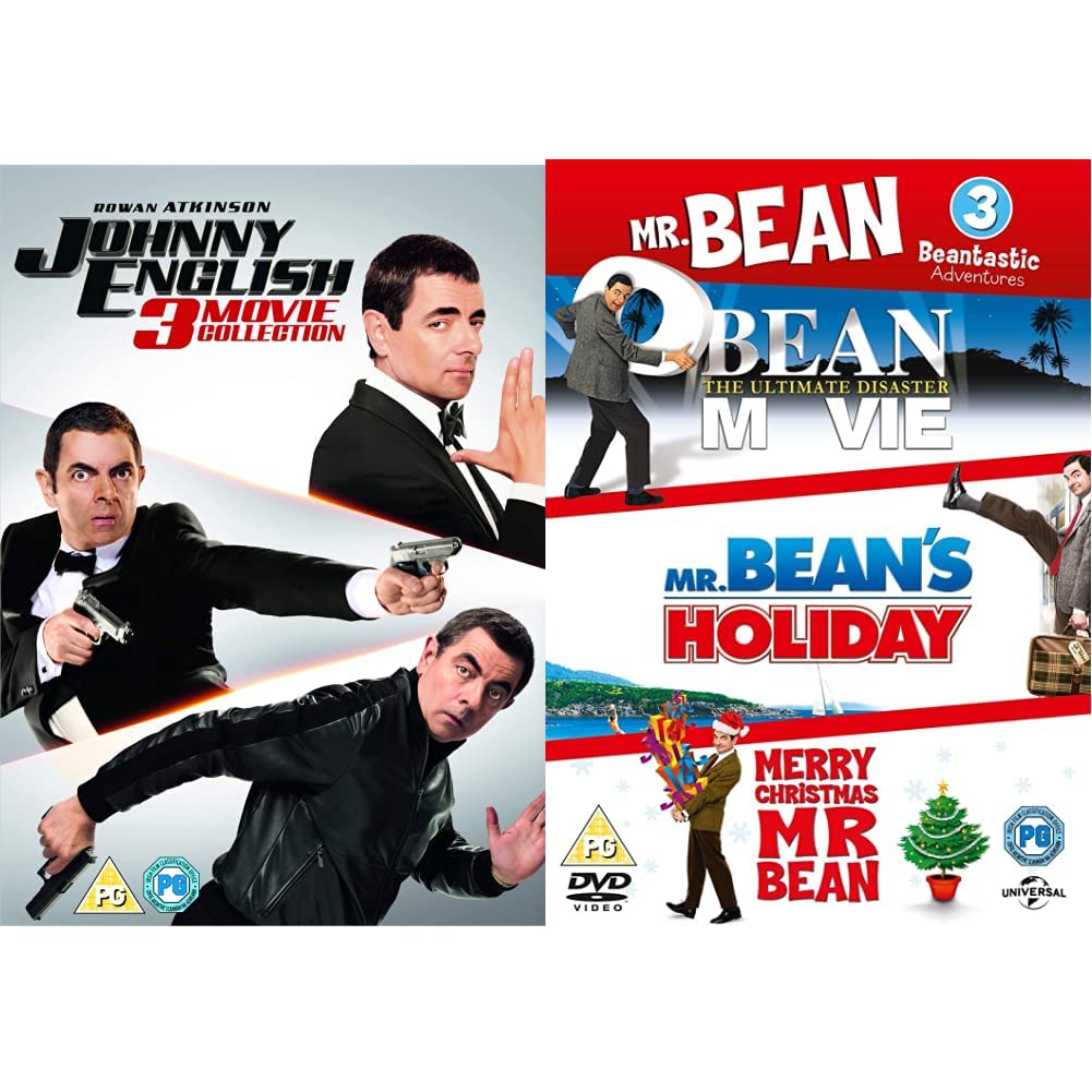 Johnny English 3 Movie Box Set Dvd 2018 And Three | Desertcart South Africa
